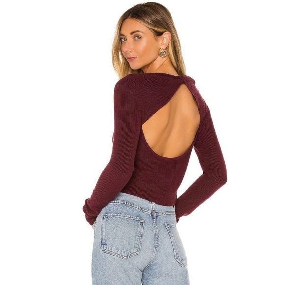 Lovers + Friends | Sweaters | Lovers Friends Cropped Cutout Twist ...